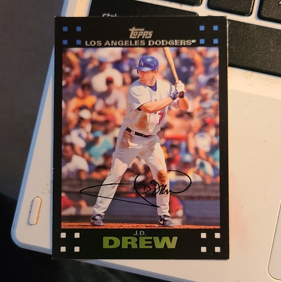 Other | Jd Drew Baseball Card | Poshmark